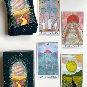 Jupiter's Eye Tarot Deck - Etsy