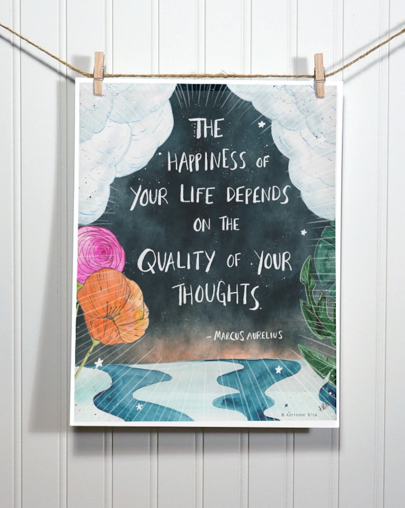 Quality Thoughts Print - 8x10 - Etsy