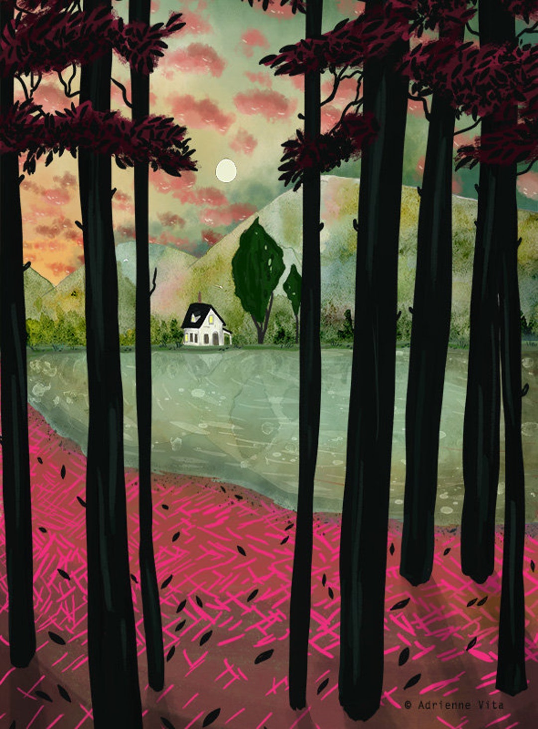 Twilight Hush Print - 8x10 - Etsy