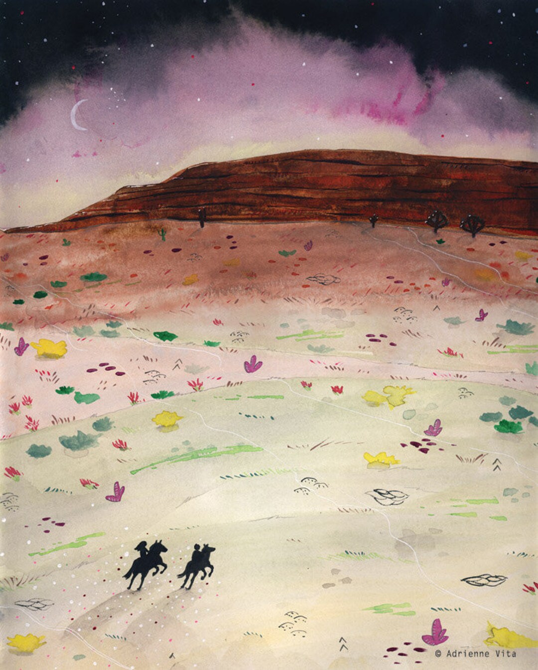 The Wild Ride Print - 8x10 - Etsy