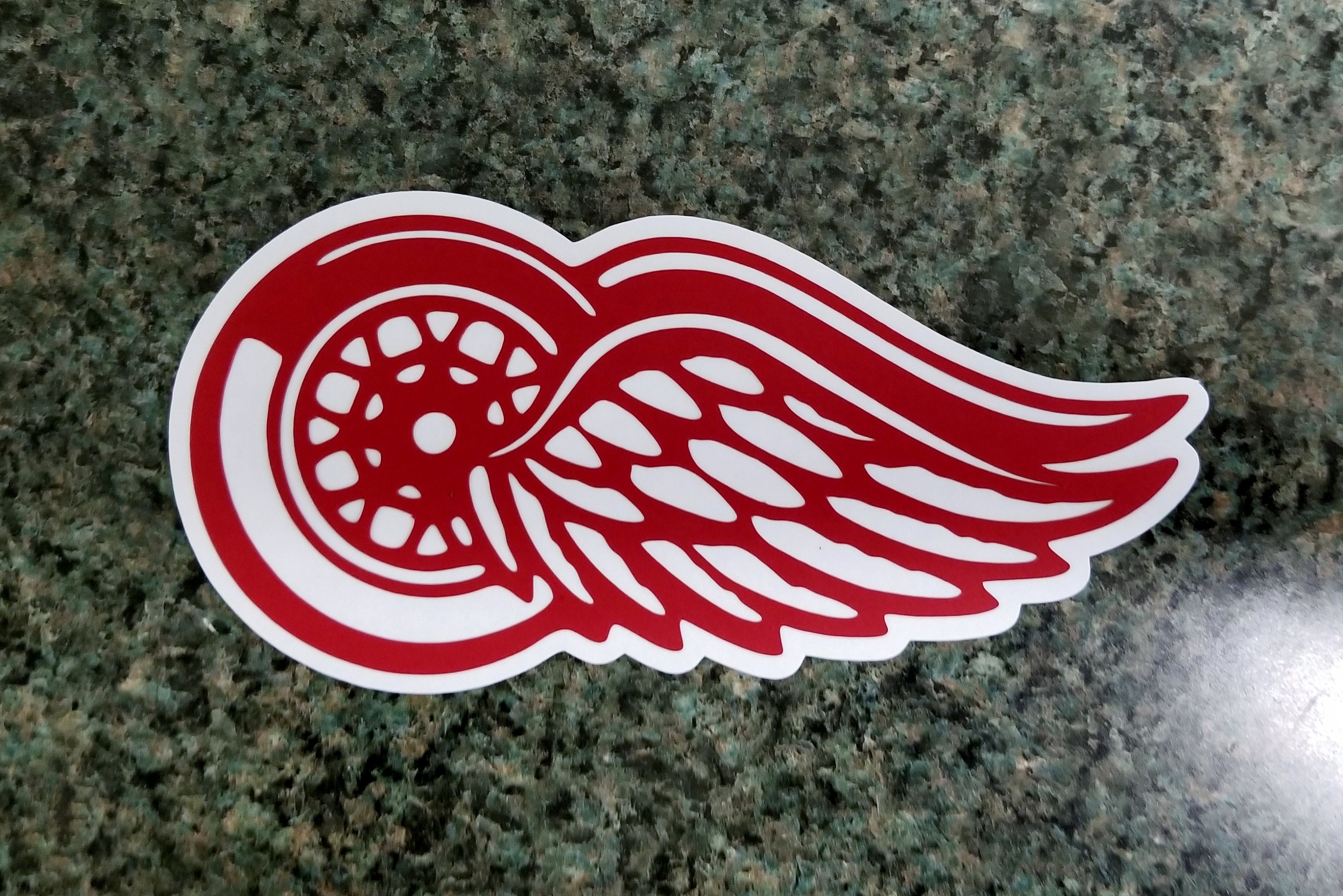 Detroit Red Wings - Die Cut - Etsy
