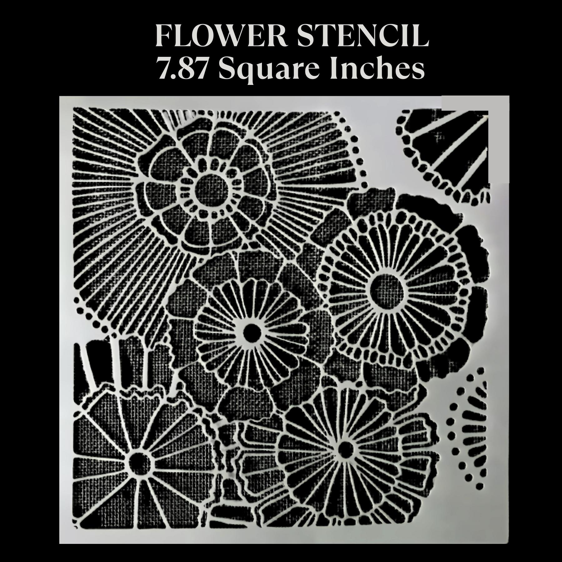 Set of 10 Stencils for Craft Gel Plate Stencil for Printing Stencil ...