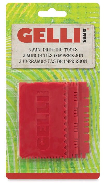 Set of 3 Mini Printmaking Tools for Monoprinting Printmaking Tools Kit ...