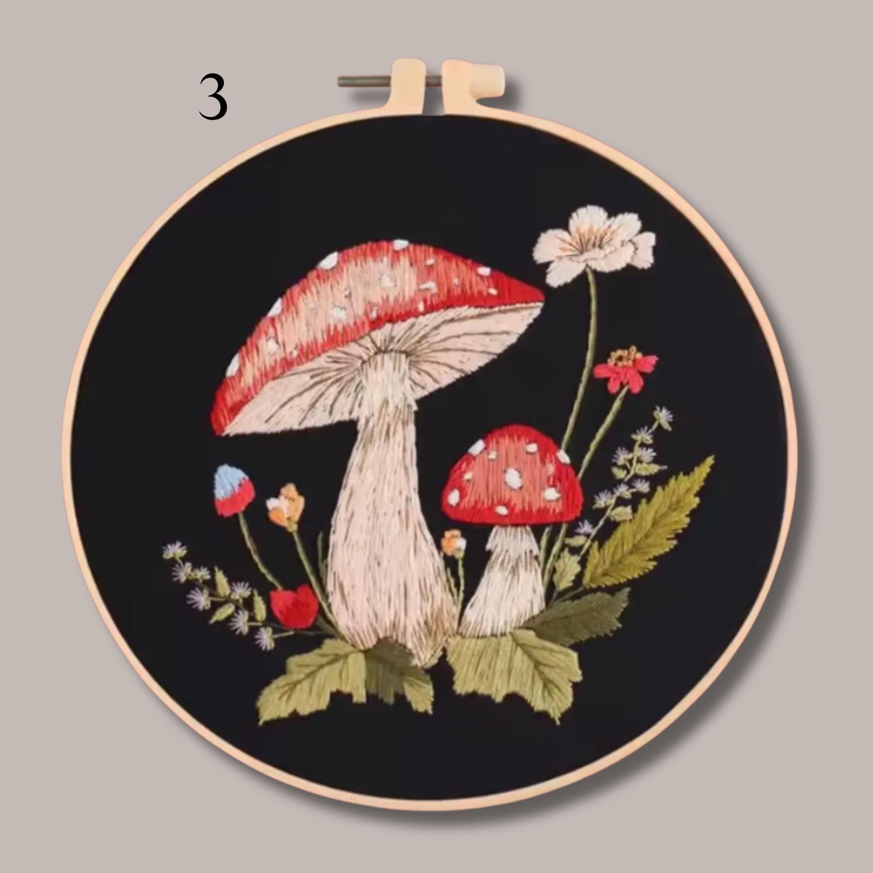 Beginner Embroidery Kit Nature Lover Gift Mindful Craft Kit Forest ...