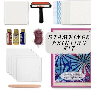 Gel Plate Printing Gel Press Printing Plate Styrofoam Stamp Printing ...