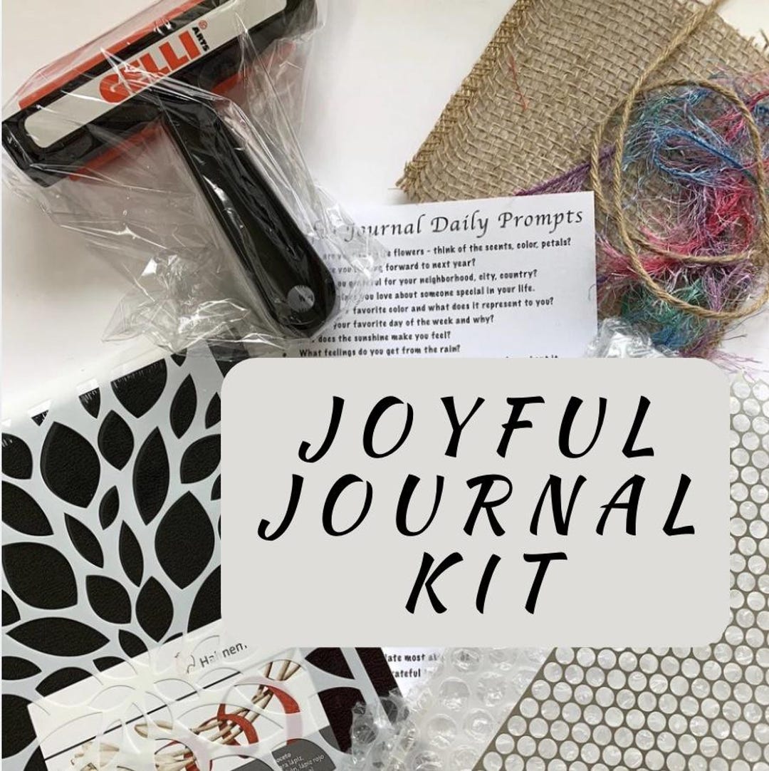 Journal Making Kit Gelli Plate Craft Kit for Printmaking DIY Painted ...