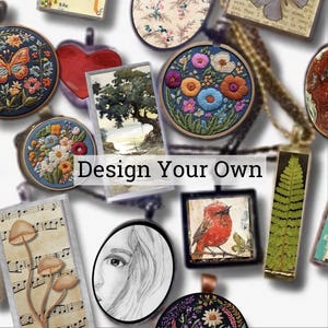 DIY Pendant Making Kit Personalized Jewelry Kit for Beginners Craft Kit ...