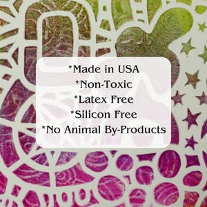 Card Making Gel Plate Printing Kit Art Project Supply Package With ...