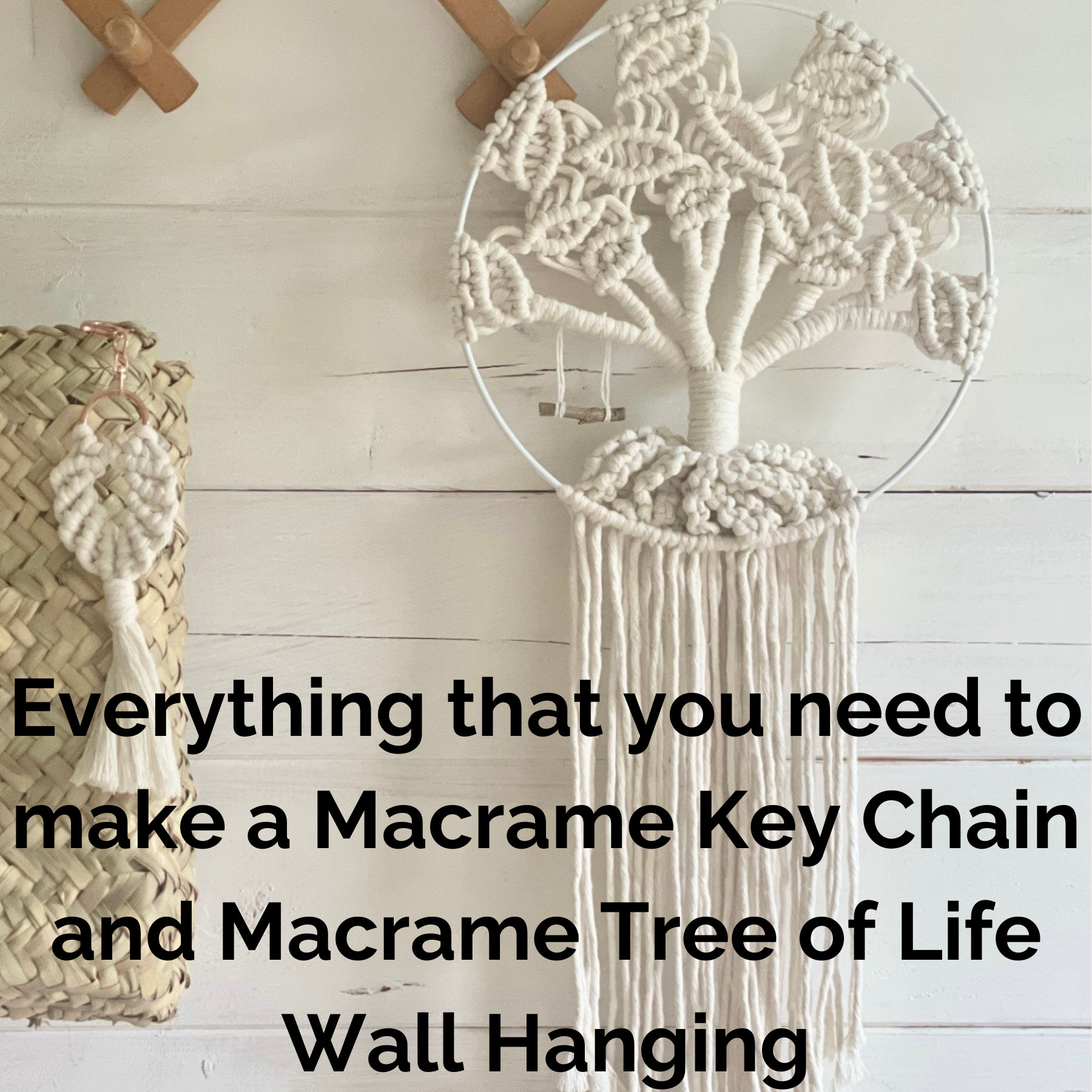 DIY Macrame Tree of Life Kit Adult Beginner Macrame Wall Hanging Learn ...