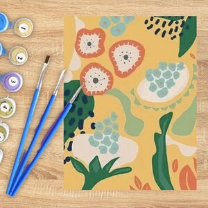 Girls Night Paint by Number Kit Fun Activity for Friends Easy DIY ...