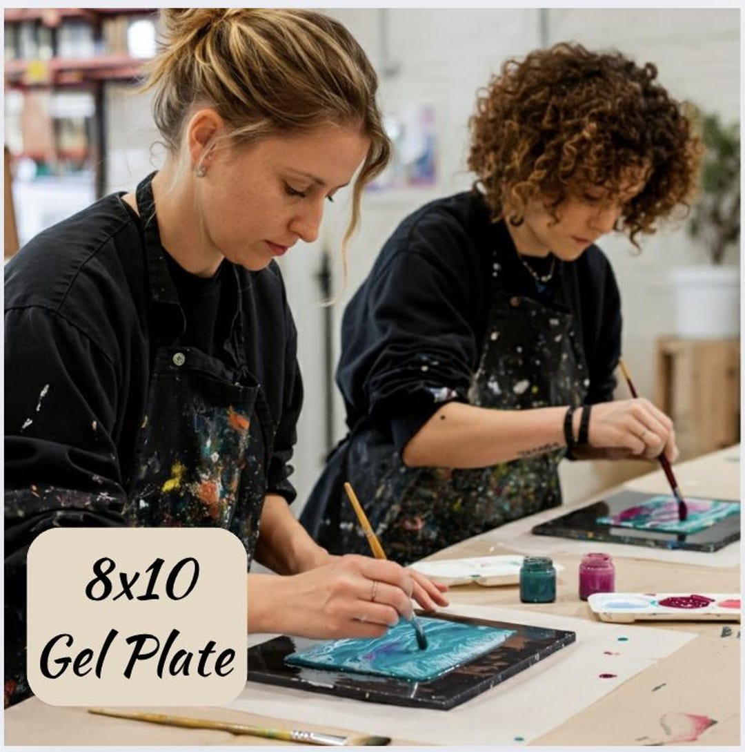 8" X 10" Gel Plate Reusable Gel Printing Plate Gelli Arts Gel Printing ...