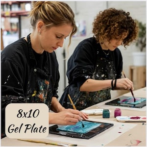 8" X 10" Gel Plate Reusable Gel Printing Plate Gelli Arts Gel Printing ...