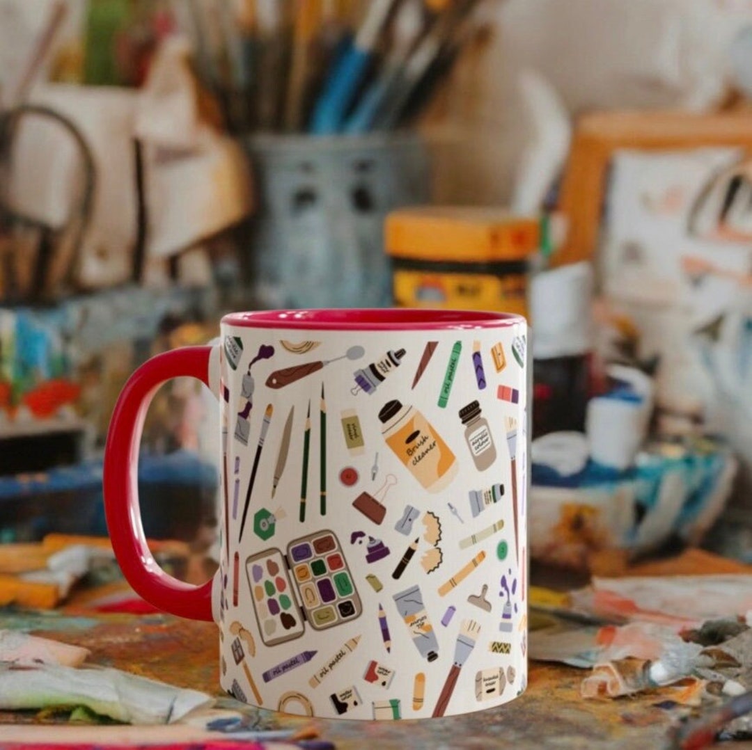 Artist Gift Painter Mug Art Teacher Gift Painter Coffee Mug Artist Mug ...
