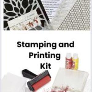 Gel Plate Printing Gel Press Printing Plate Styrofoam Stamp Printing ...