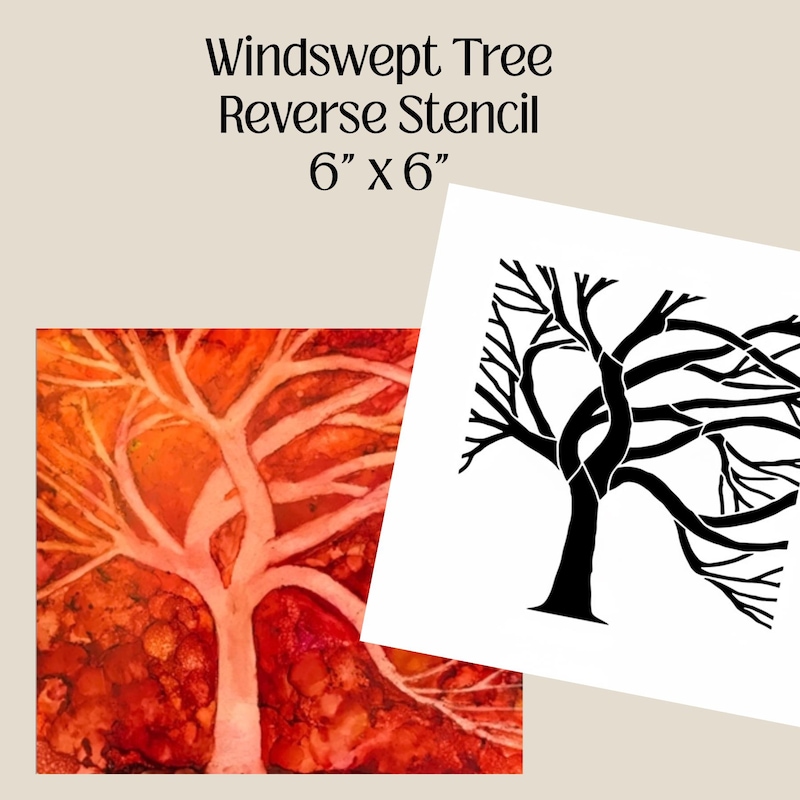 Windswept Tree - Etsy