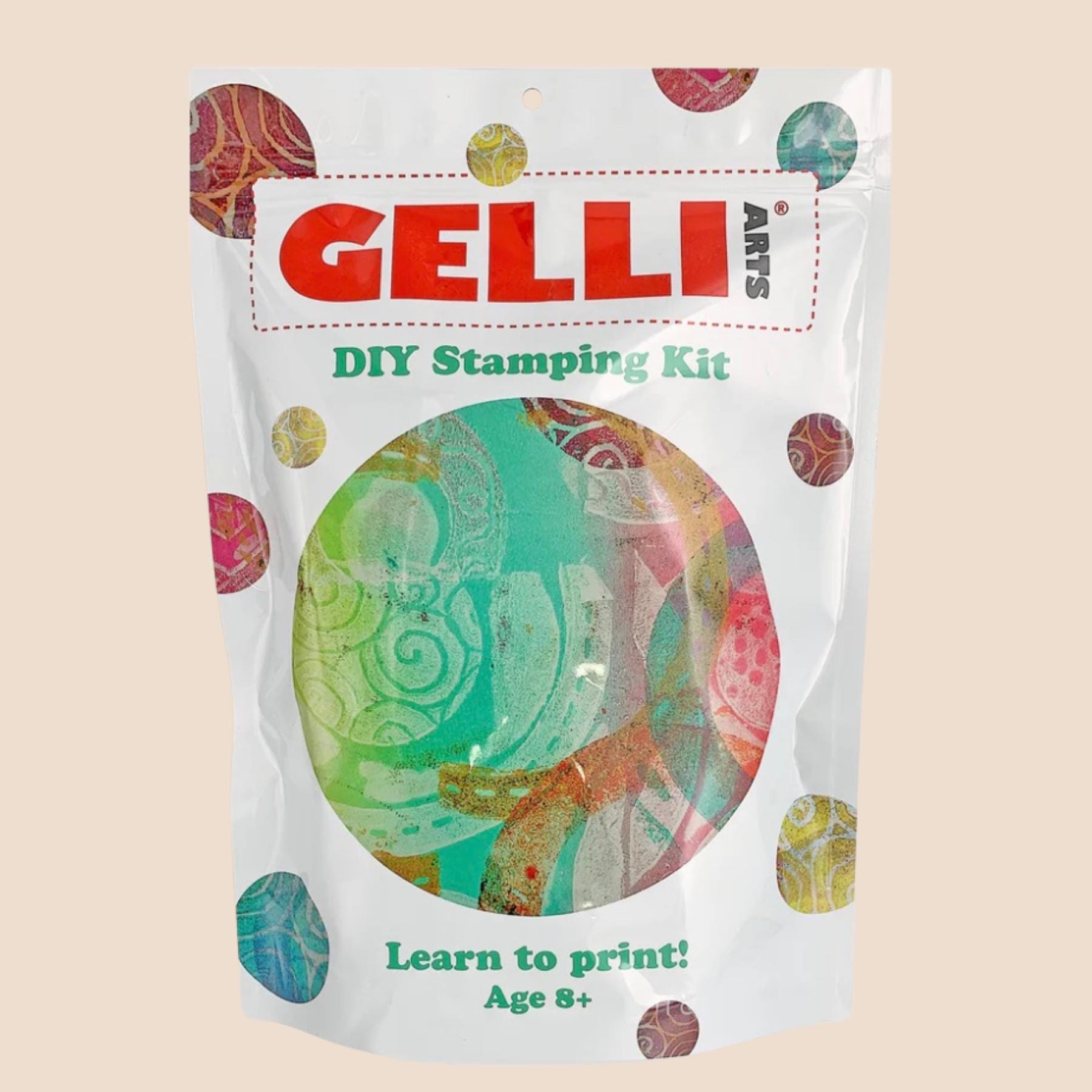 Kids Craft Stamp Making Gel Plate Printing Kit Art Project Supply ...