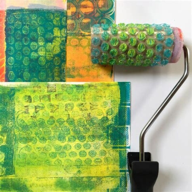 Gelli Arts Card Making Kit Card Printing Kit 5 X 5 Gel Printing Plate ...