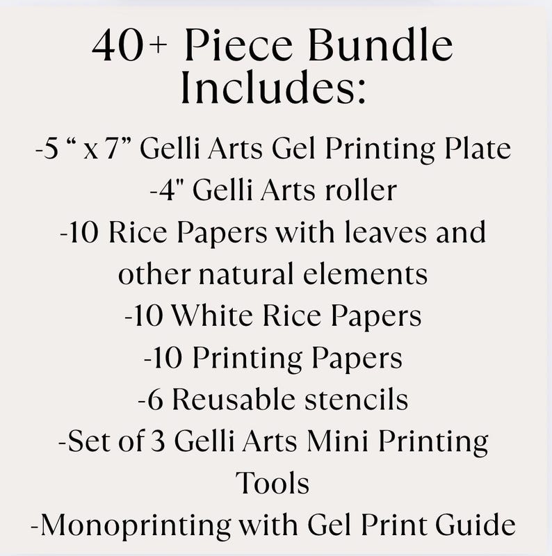 Gelli Arts Gel Printing Plate Tools Gel Plate and Other Supplies ...