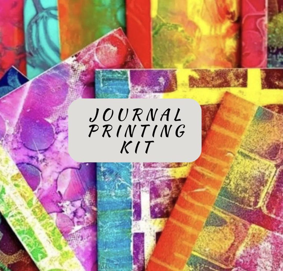 Gelli Arts Monoprinting Journal Kit Joyful Journal Kit 5 X 7 Gel ...