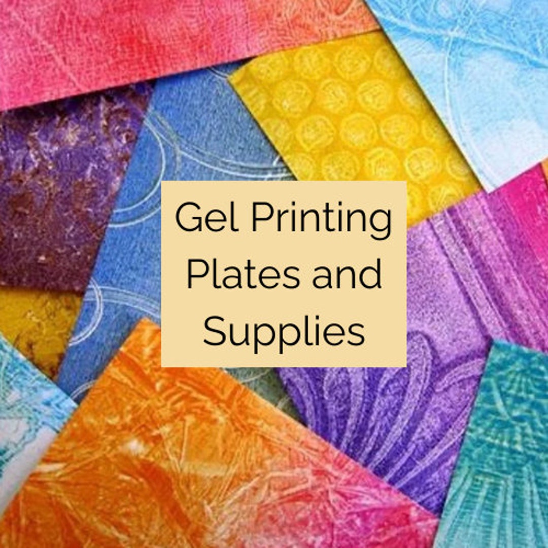 Gelli Arts Gel Printing Plate 8 X 10 Gel Plate Reusable Gel Printing ...