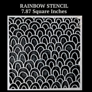 Set of 10 Stencils for Craft Gel Plate Stencil for Printing Stencil ...