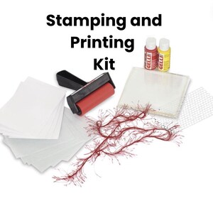 Gel Plate Printing Gel Press Printing Plate Styrofoam Stamp Printing ...