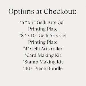 Gelli Arts Gel Printing Plate Tools Gel Plate and Other Supplies ...