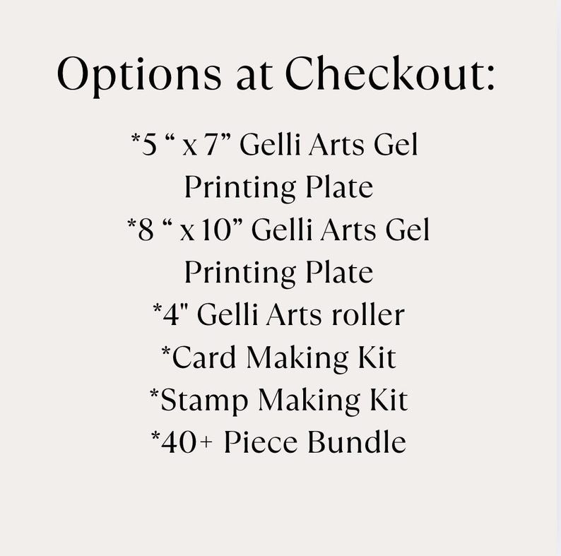 Gelli Arts Gel Printing Plate Tools Gel Plate and Other Supplies ...