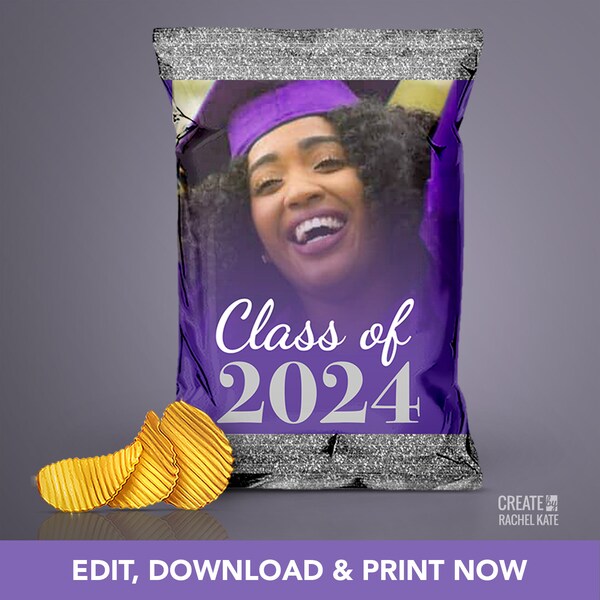 Senior 2024 Chip Bags - Etsy