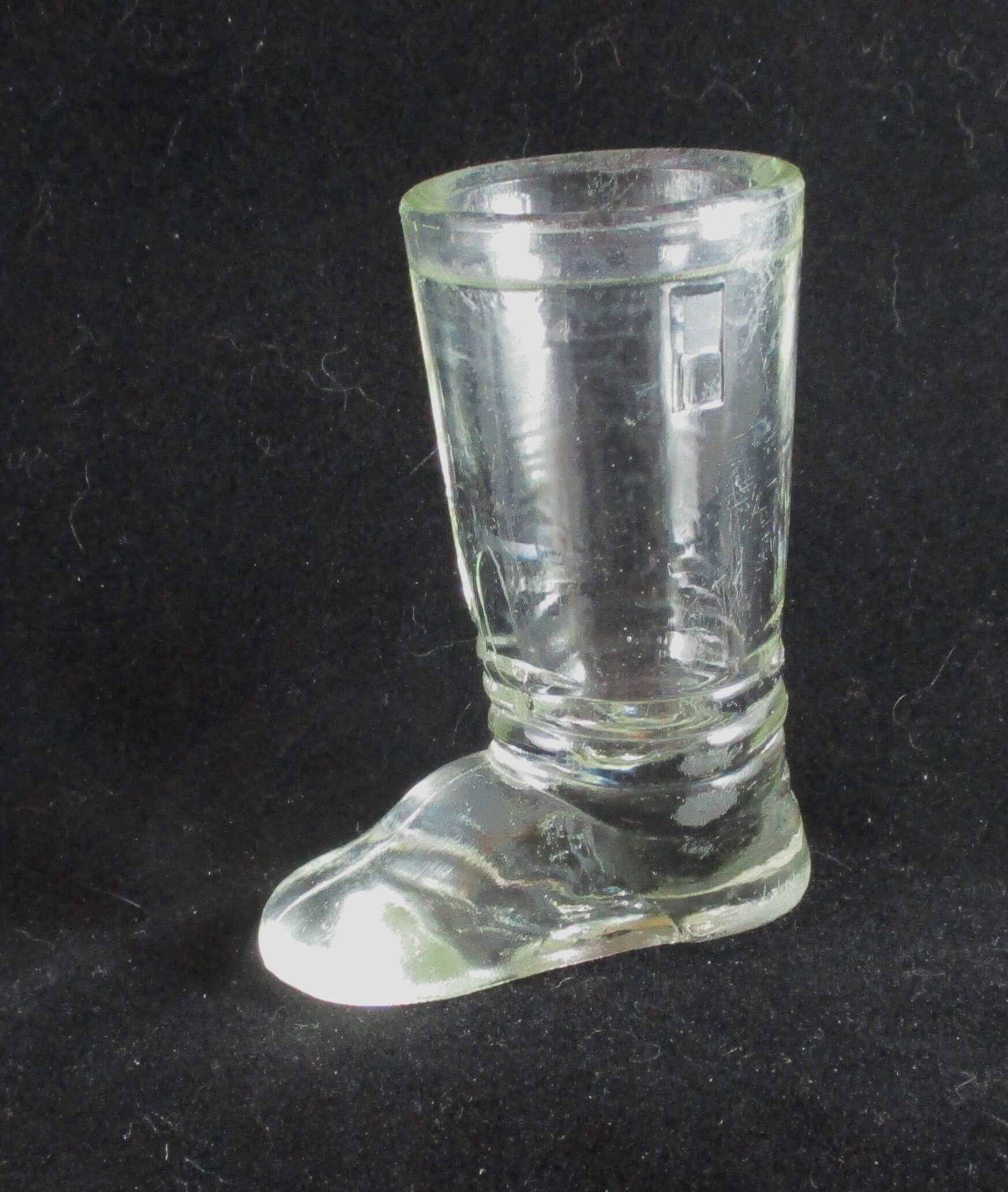 Clear Glass Boot 3" Tall - Etsy