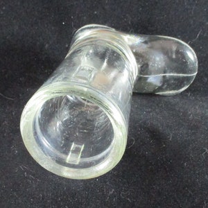 Clear Glass Boot 3" Tall - Etsy