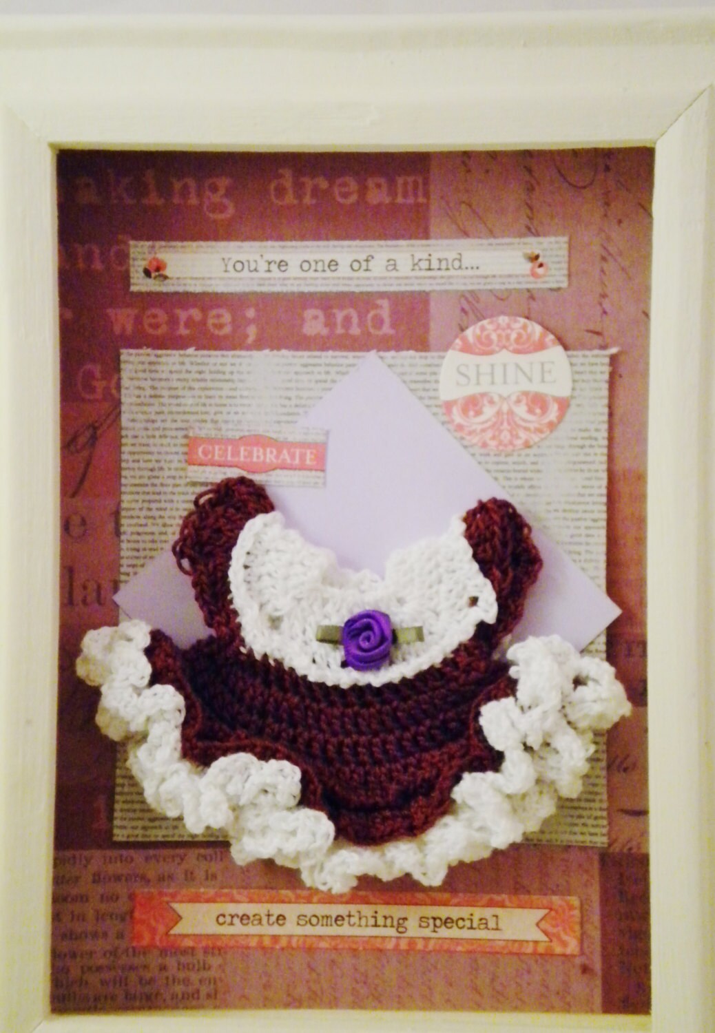 Something Special 6.5 X 8.5 Shadow Box Crochet - Etsy