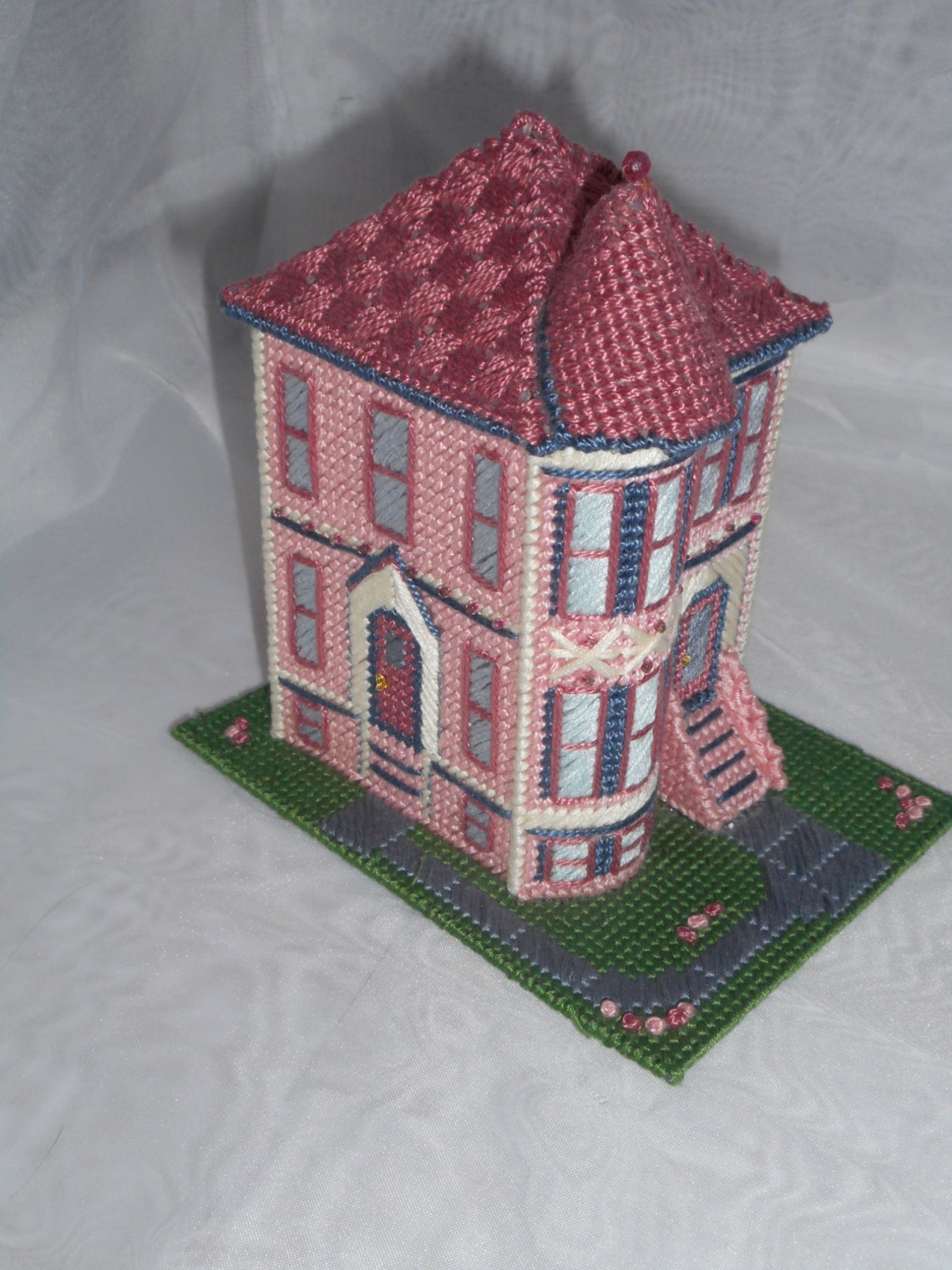 Plastic Canvas Queen Anne Town House - Etsy