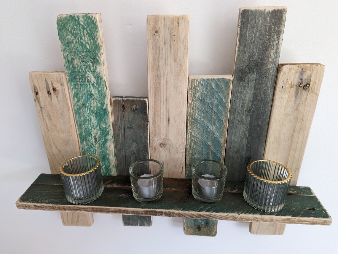 Recycled Wooden Display Unit - Etsy