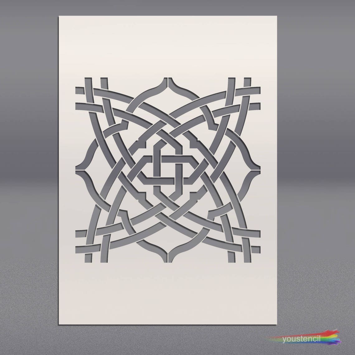 Moroccan Tile Stencil for Walls Art and Furniture. ST69R - Etsy