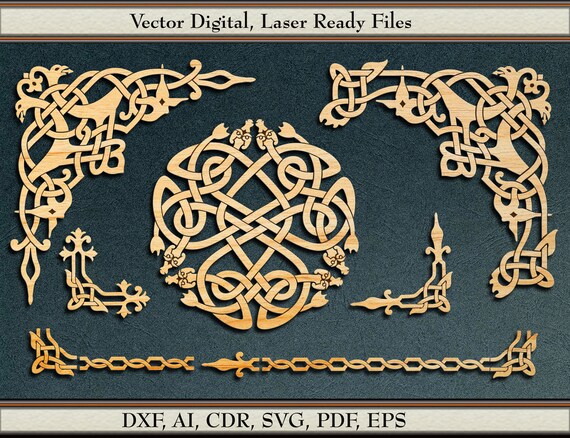 Celtic Border Designs Corner