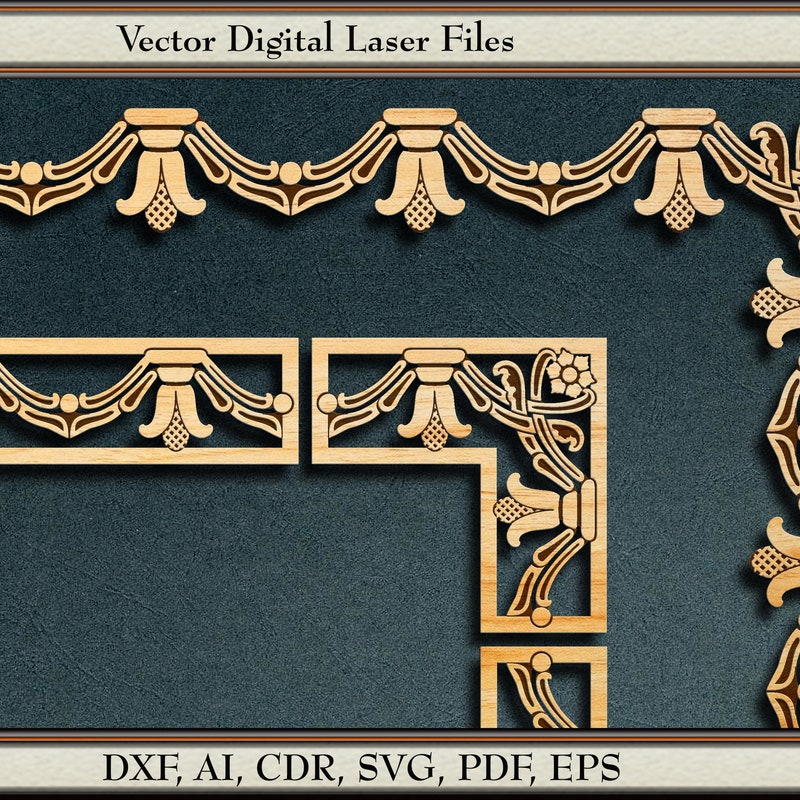 Victorian Borders - Etsy
