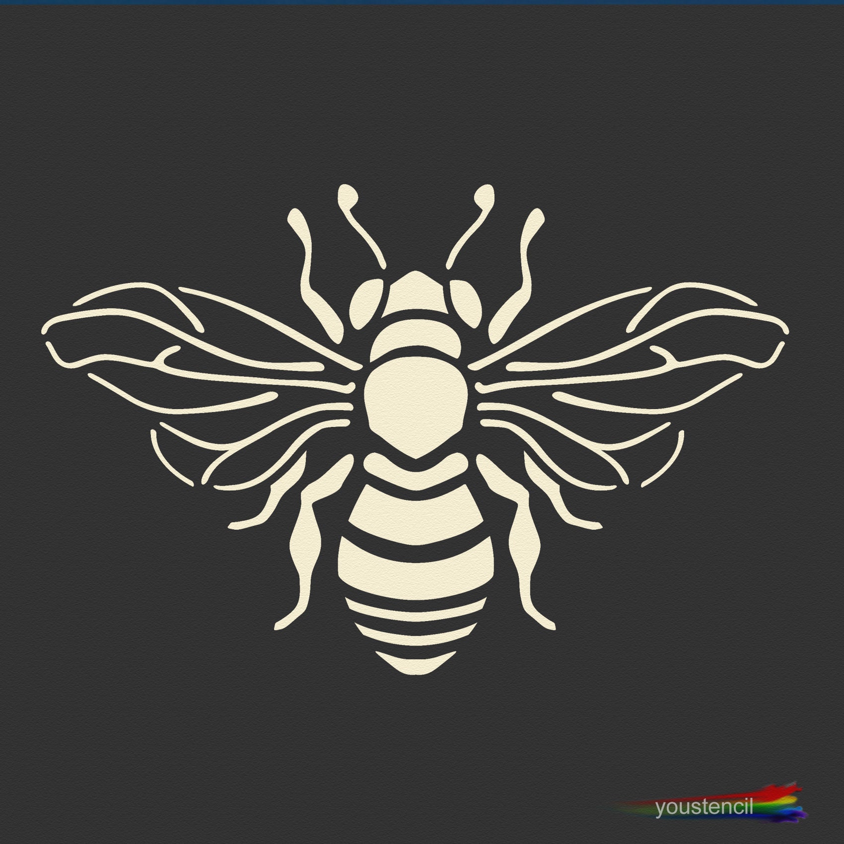 Bumble Bee Stencil for Walls Furniture and Art ST101 - Etsy UK