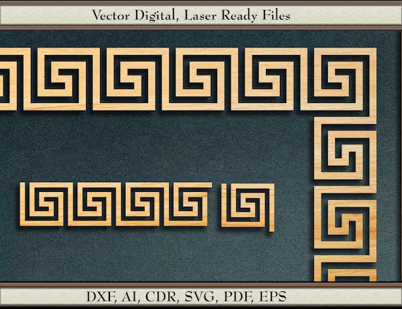 Greek Key Border Vector