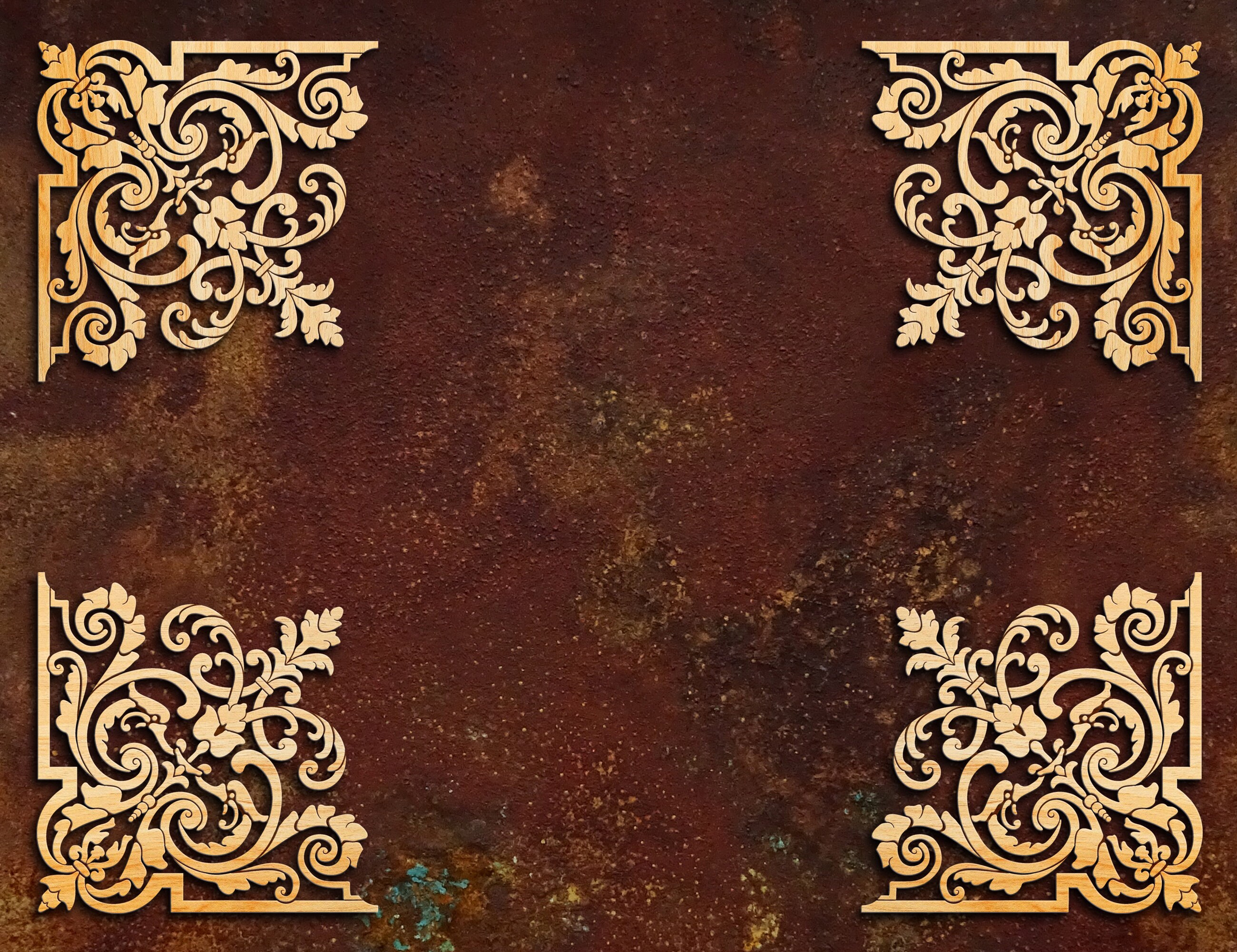 Victorian Corner Design Vector 8 Svg Dxf Ai Cdr Pdf - Etsy Canada