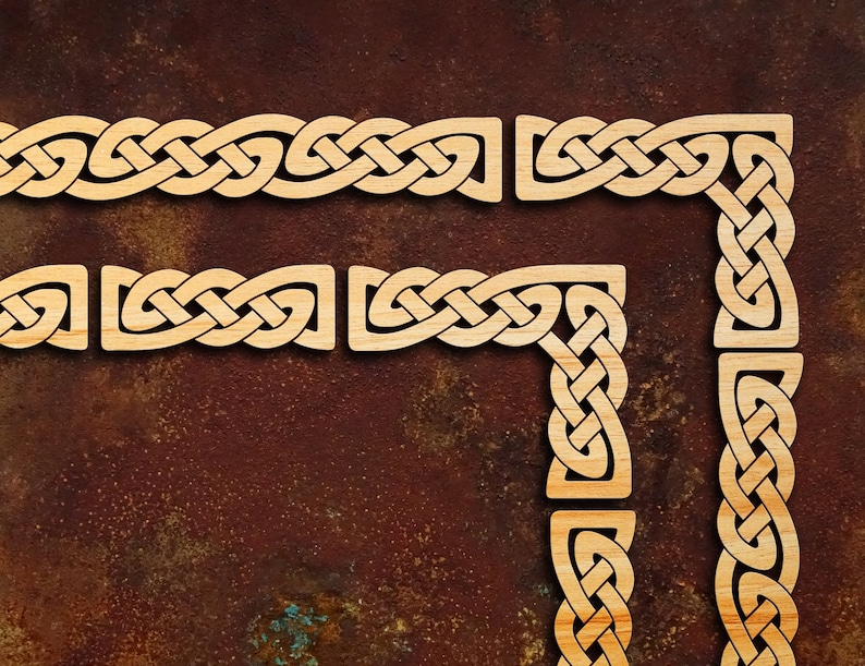 Celtic Knot Border Vector 93 Svg Dxf Ai Cdr Pdf Eps. - Etsy Canada