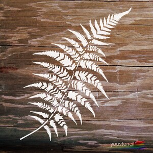 Fern Leaf Stencil, for Walls, Art and Furniture. ST60 - Etsy