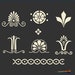 Greek Decorative Motifs Stencil #2 , for Walls, Art and Furniture. ST36 ...