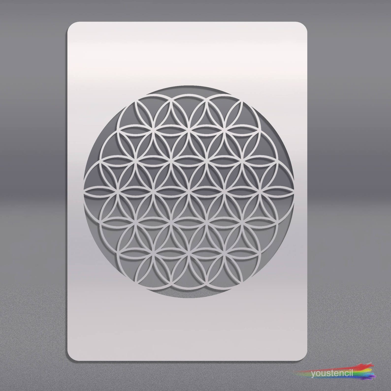 Flower of Life Stencil, for Art and Decoration ST24 - Etsy Canada