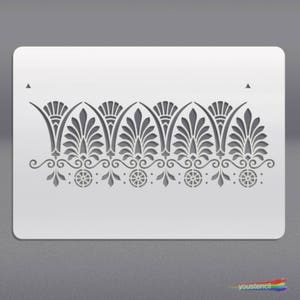 Greek Border Stencil for Walls, Art and Furniture. ST52 - Etsy Australia