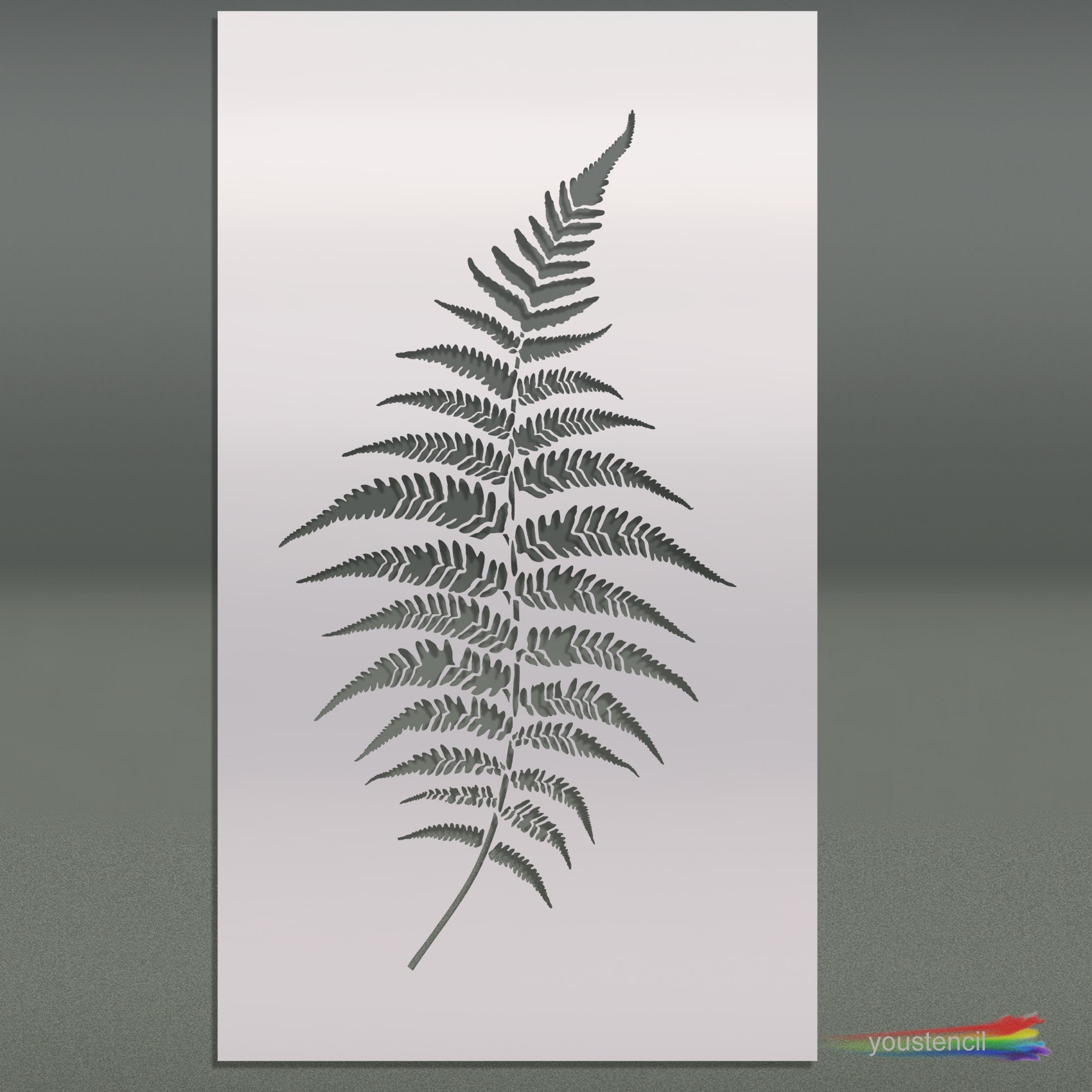 Fern Leaf Stencil Extra Large for Walls and Art: ST60XL - Etsy UK