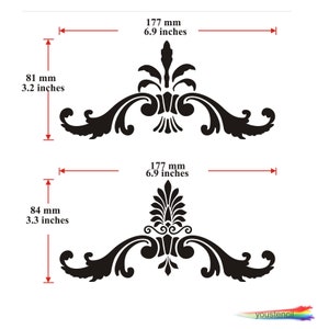 Victorian Ornament Stencil, for Walls, Art and Furniture. ST13 - Etsy