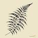 Fern Leaf Stencil for Walls Art and Furniture. ST60 - Etsy