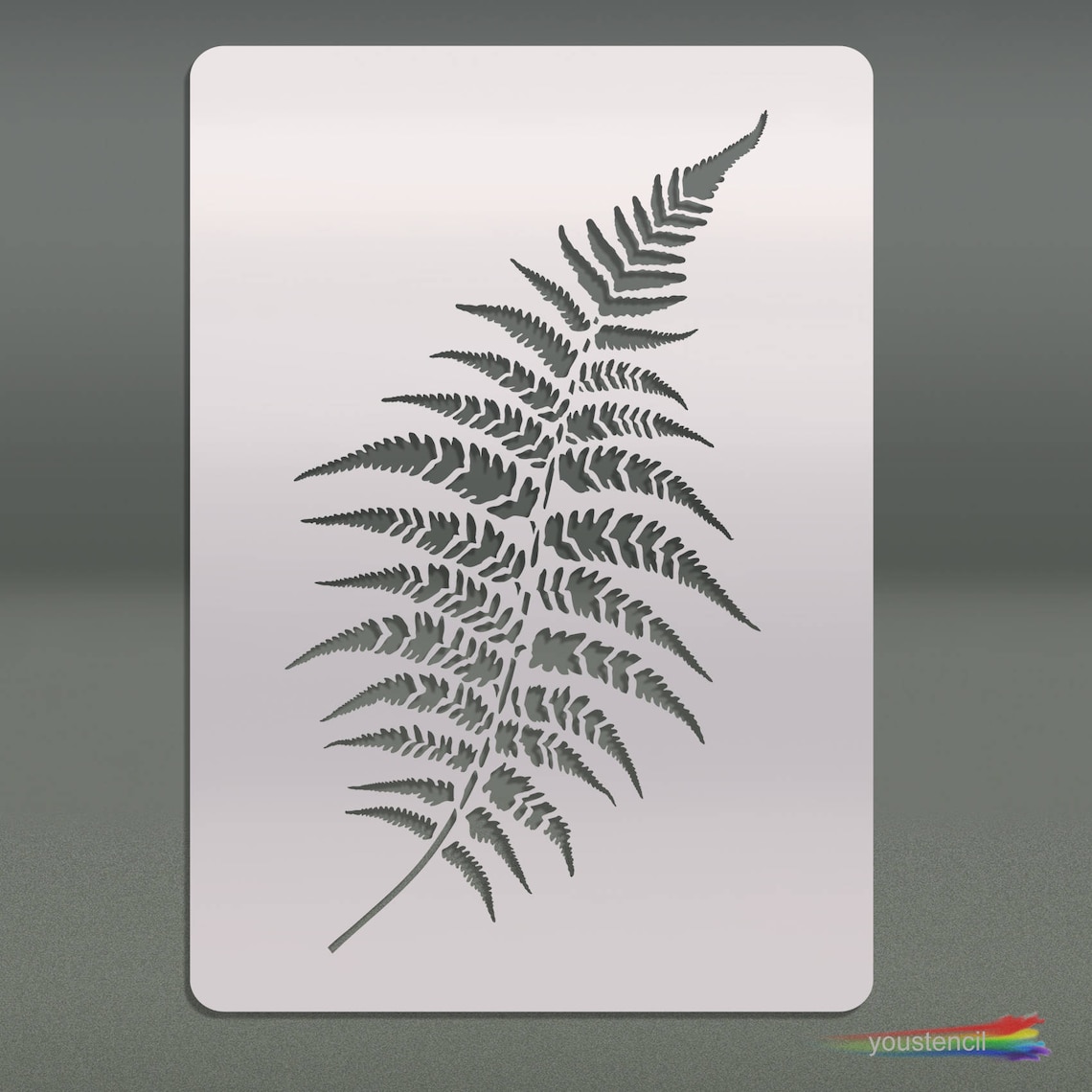 Fern Leaf Stencil for Walls Art and Furniture. ST60 - Etsy
