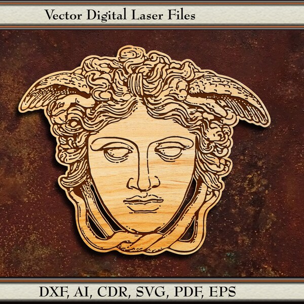 Medusa Vector - Etsy